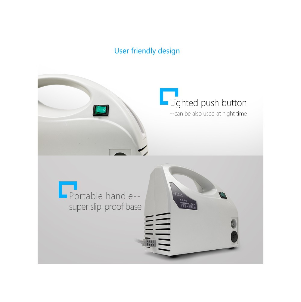 Air Compressing Nebulizer -- 602C-Healthcare Equipment-Heal Force Bio ...